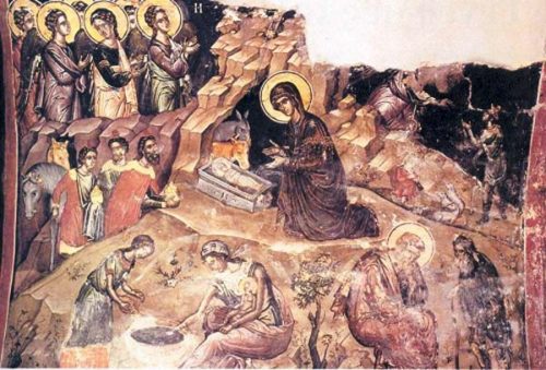 Η Γέννηση του Χριστού στη Βυζαντινή Τέχνη – kimintenia